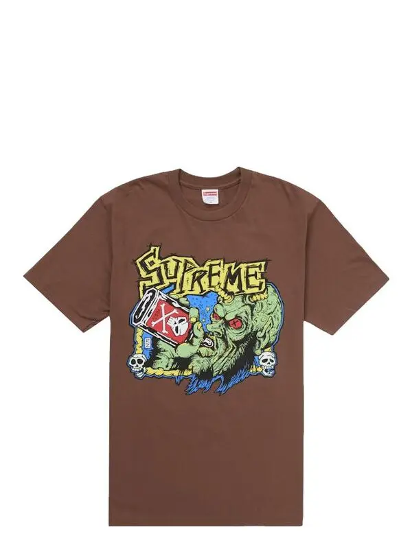 Supreme Fuckin Blowout Tee Shirt - Brown