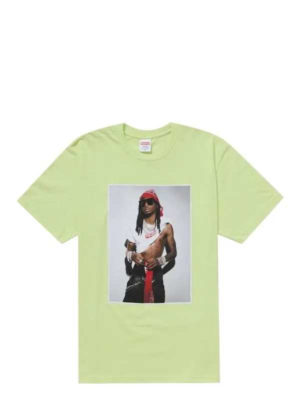 Supreme Playboi Carti Tee Shirt - Pale Green