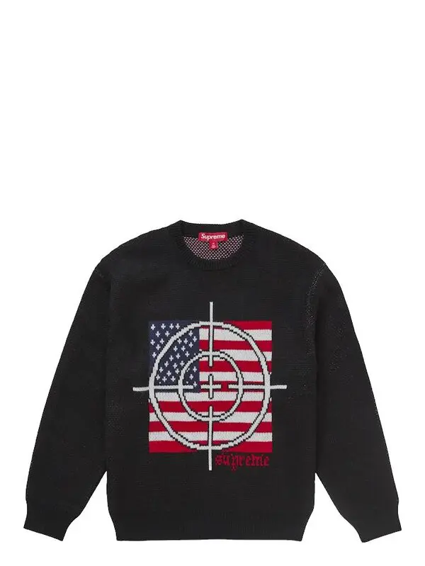 Supreme Target Sweater - Black