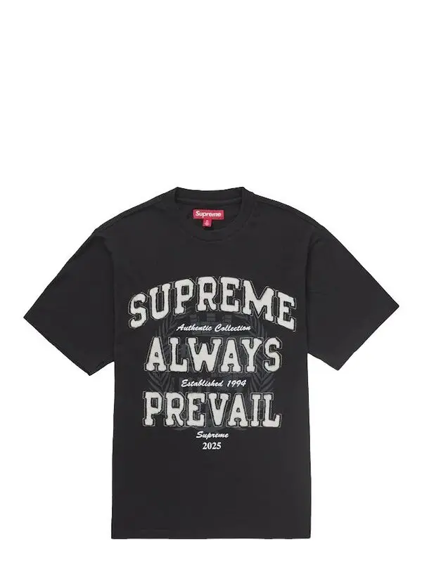 Supreme Always Prevail Short Sleeve Top - Black