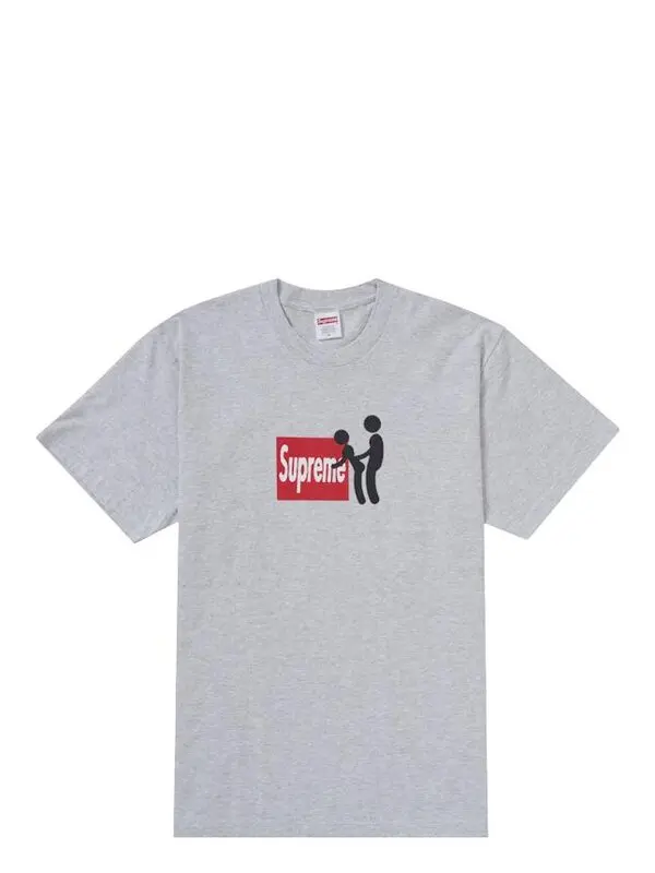 Supreme Stick Tee Shirt - Ash Grey