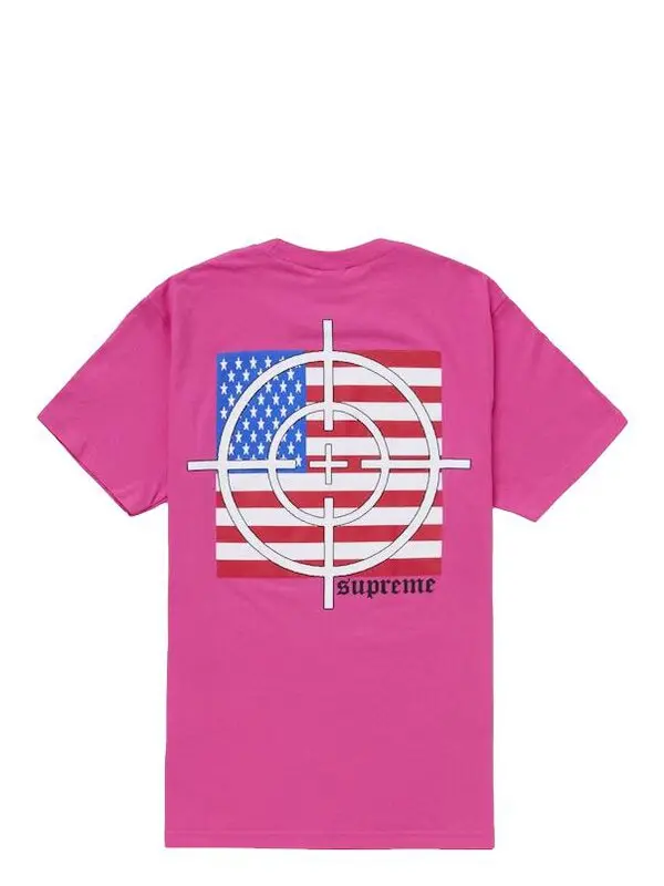Supreme Target Tee Shirt - Fuchsia