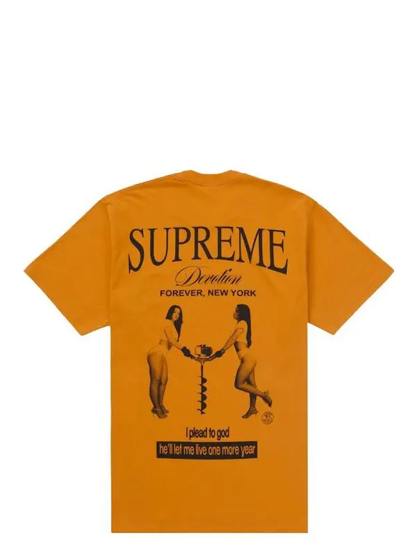 Supreme Devotion Tee Shirt - Orange