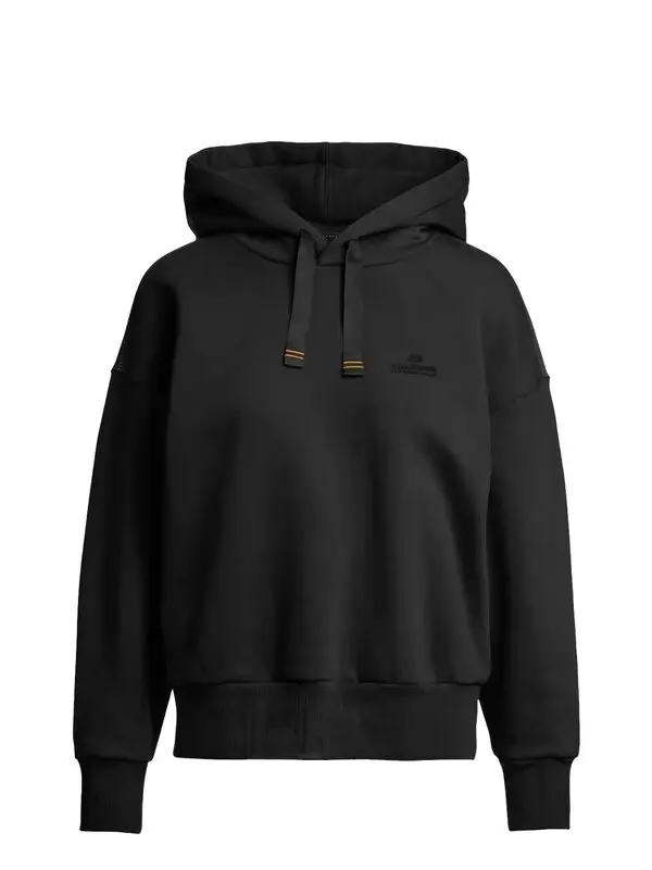 PARAJUMPERS Drawstring-hood Sweatshirt - Black