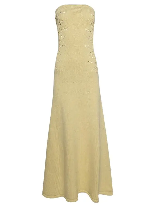 DIOTIMA Mavis Crochet Dress - Yellow