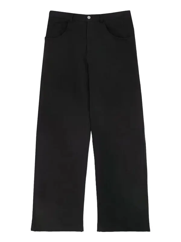 MAISON MARGIELA Pocket-detail Trousers - Black