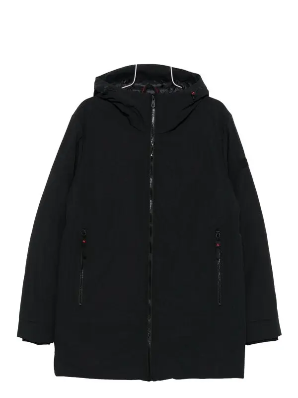 Peuterey Zip Up Coat - Black