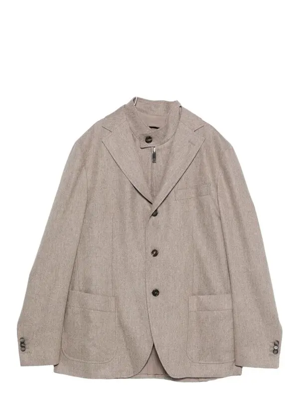 Incotex Notch Lapel Jacket - Grey
