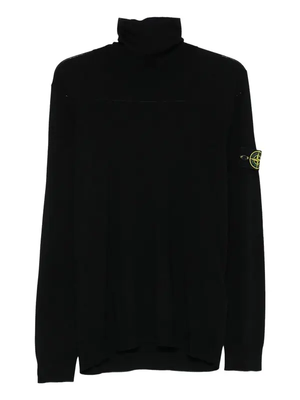 Stone Island Sweaters - Black