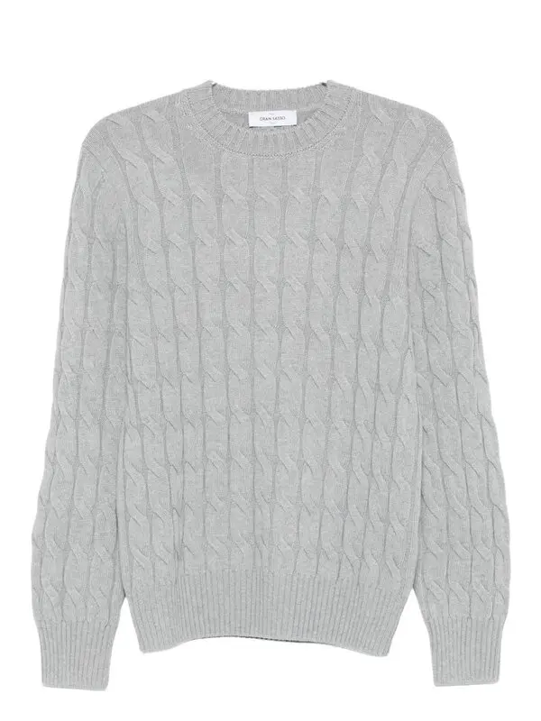 GRAN SASSO Pullover Sweater - Grey