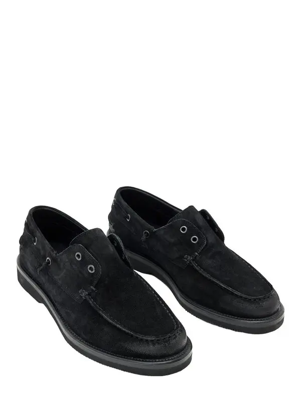 John Varvatos Varick Deck Shoe - Black