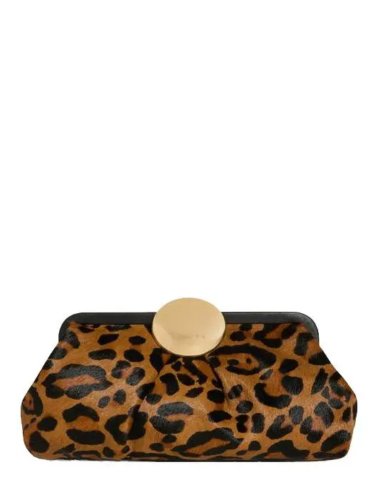 AIMEE Full Circle Frame Clutch - Wildcat Haircalf