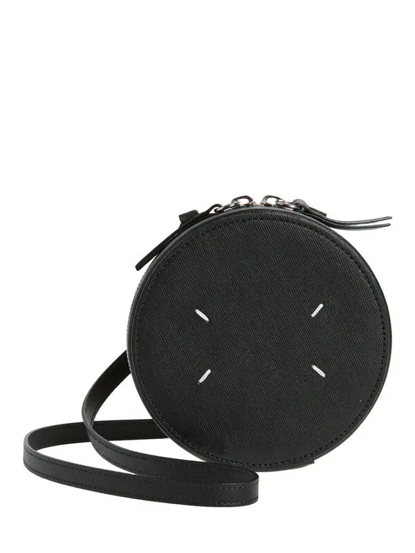 MAISON MARGIELA Micro Circle Crossbody Bag - Black