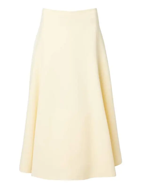 Jacquemus Triangle Midi Skirt - Yellow