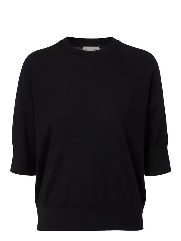 Dries Van Noten Wool Sweater - Black