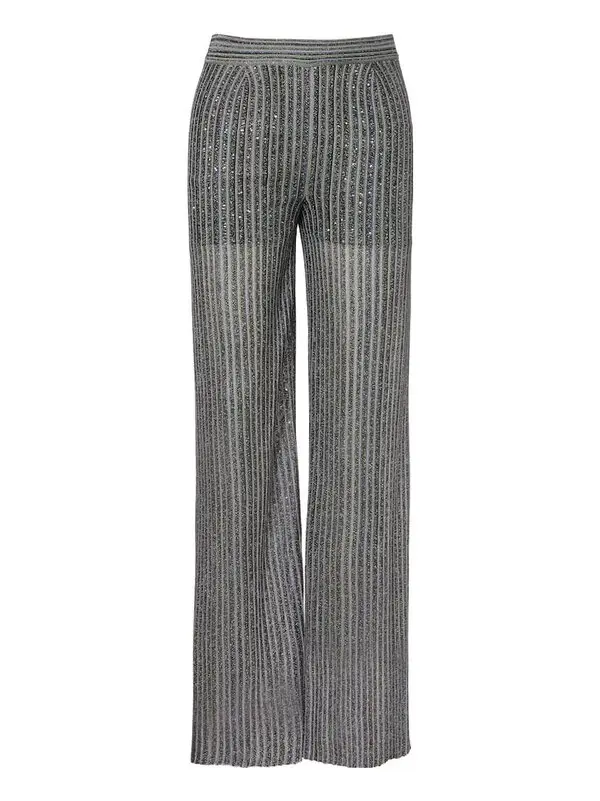Missoni Sequined Lurex® Palazzo Pants - Metallic