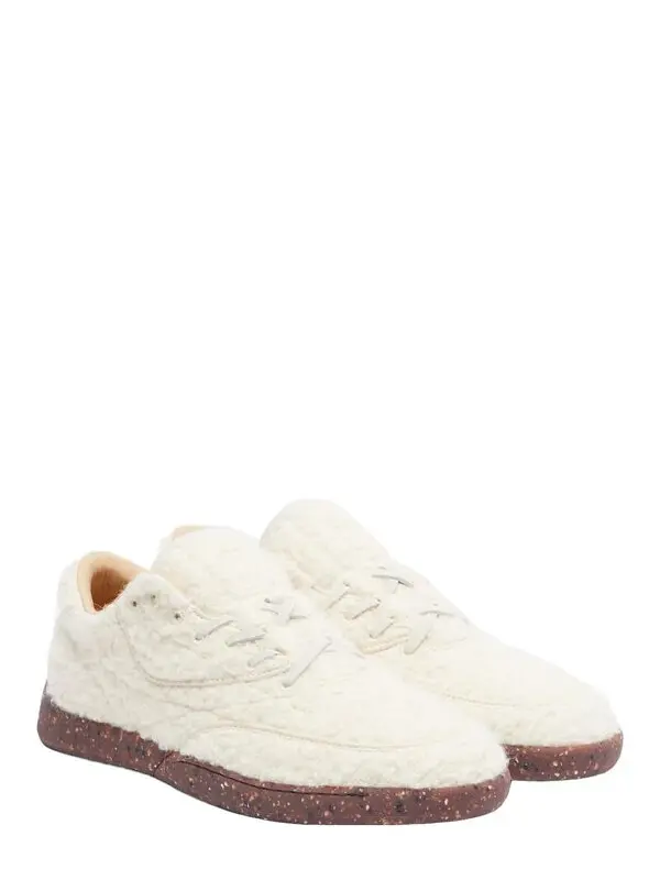 Gabriela Hearst Ohio Cashmere Sneakers - White