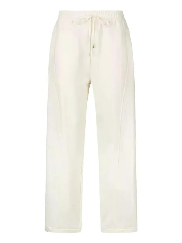 Liu Jo Side-seam Detail Drawstring Trousers - Neutrals