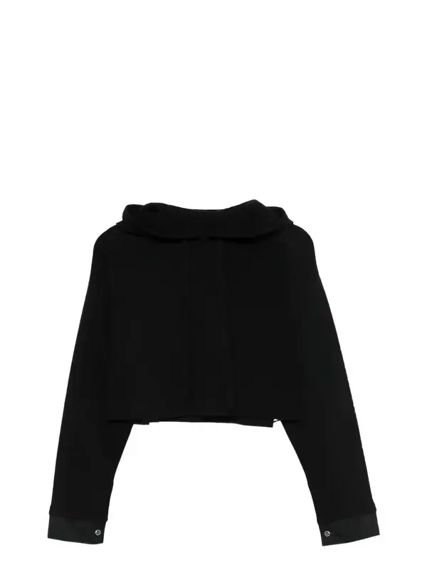 3.1 Phillip Lim Knitted Hoodie - Black