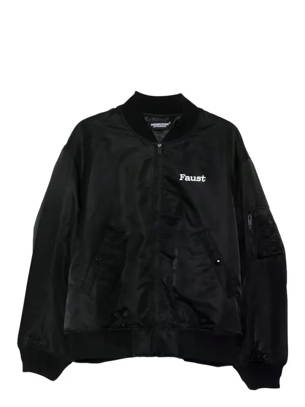 UNDERCOVERISM Faust Graphic Bomber Jacket - Black