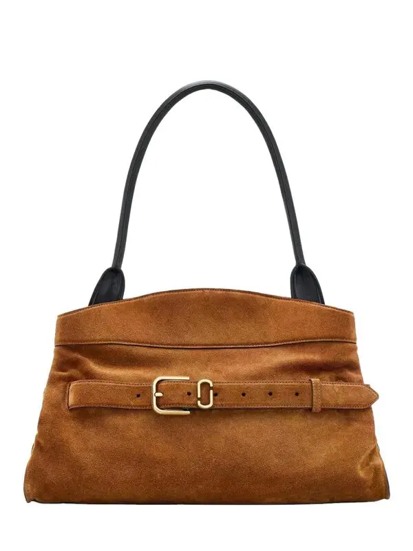 Marc Jacobs Dakota Suede Shoulder Bag - Brown