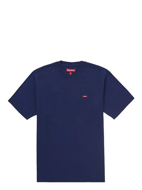 Supreme Small Box Tee Shirt - Navy Blue