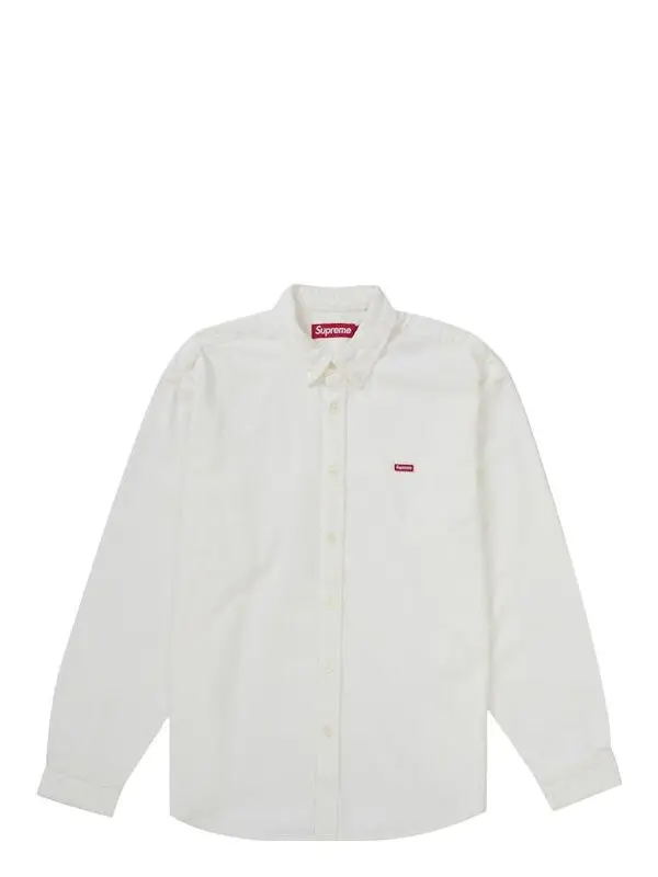 Supreme Small Box Denim Shirt - White