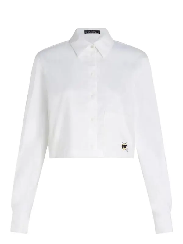 Karl Lagerfeld Ikon Oxford Shirt - White