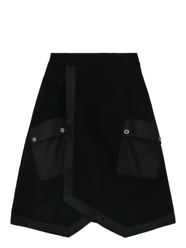 3.1 Phillip Lim Asymmetric-design Midi Skirt - Black
