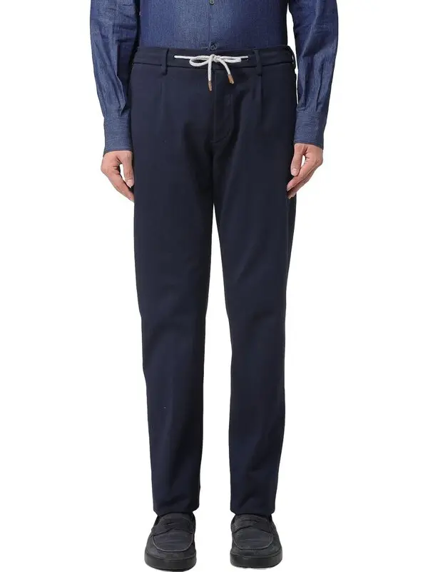 Eleventy Trousers - Navy