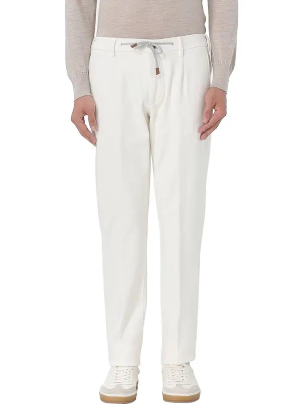 Eleventy Trousers - White