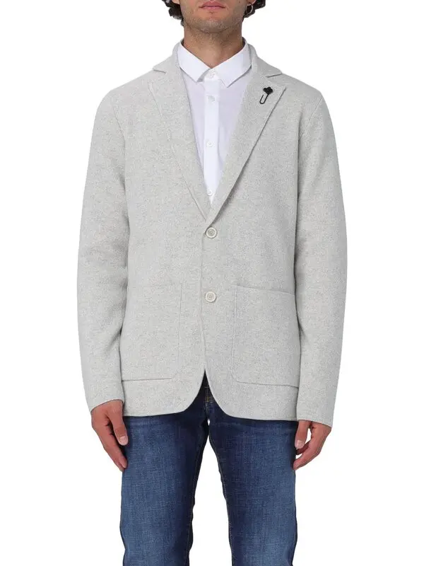 LARDINI Jacket - Pearl