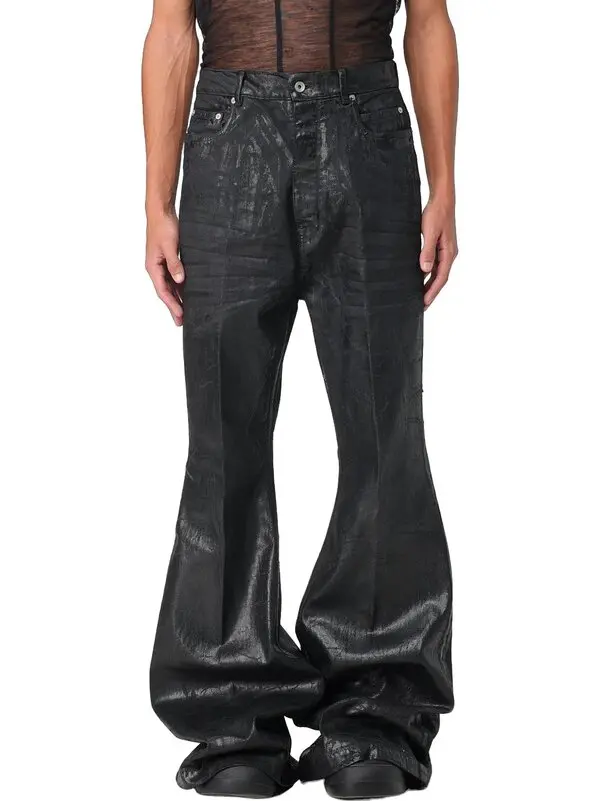 Rick Owens Flare Leg Jeans - Black