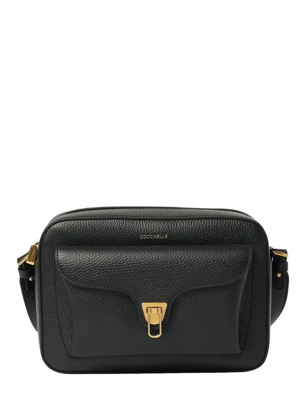 COCCINELLE Leather Shoulder Bag - Black
