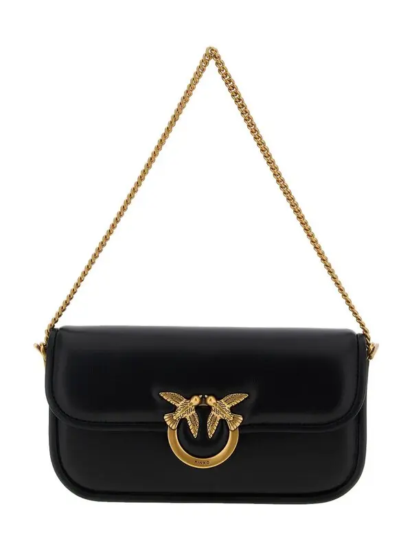 Pinko Shoulder Bag - Black