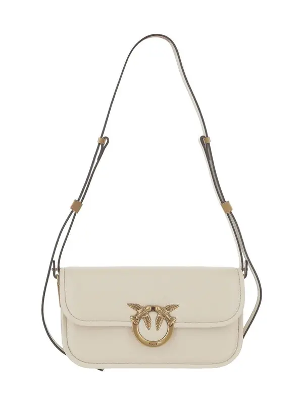 Pinko Shoulder Bag - White 1