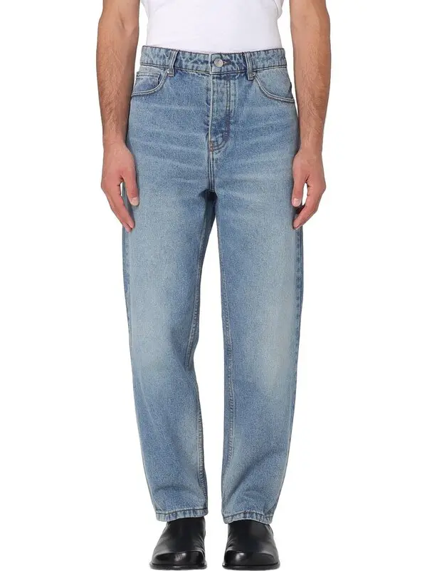 Ami Straight Leg Jeans - Blue
