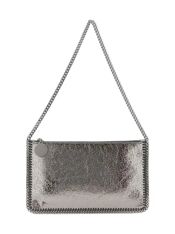 Stella McCartney Mini Bag With Chain Strap - Silver