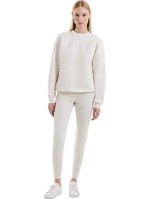 Rudsak Cotton Blend Crewneck Sweatshirt - White