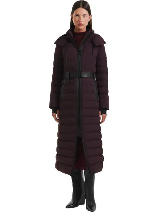 Rudsak Quilted Rds-certified Down Puffer Coat - Burgundy