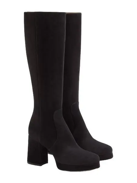 Valentino Garavani Fawcette Platform Boots - Black