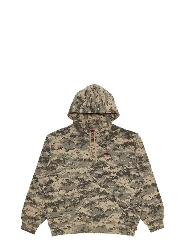 Supreme Small Box Digi Camo Hooded Sweatshirt - Multicolor