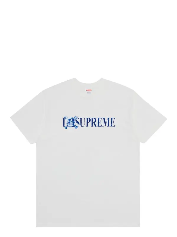 Supreme Skull Tee - White