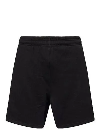 ENTIRE STUDIOS Relaxed-fit Cotton Sweat Shorts - Black