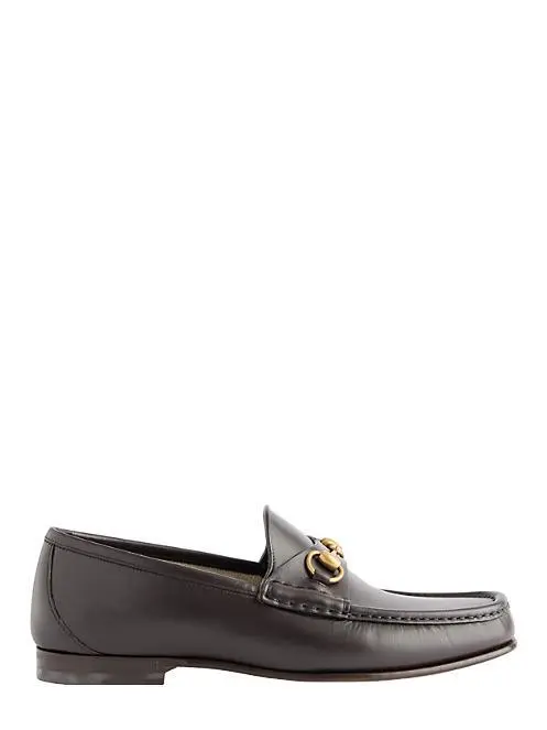 Gucci Horsebit 1953 Leather Loafers - Dark Brown