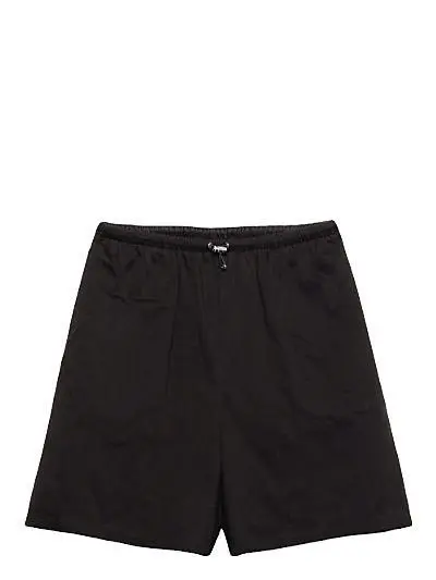 Prada Cotton Reversible Shorts - Black