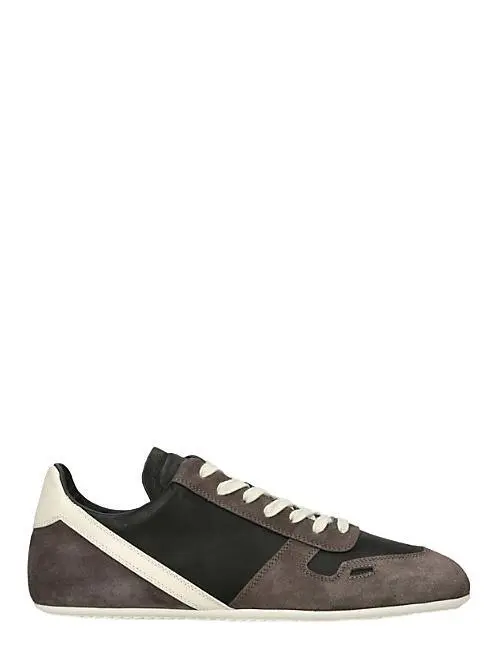 Rick Owens Leather Low Top Trainers - Grey/other