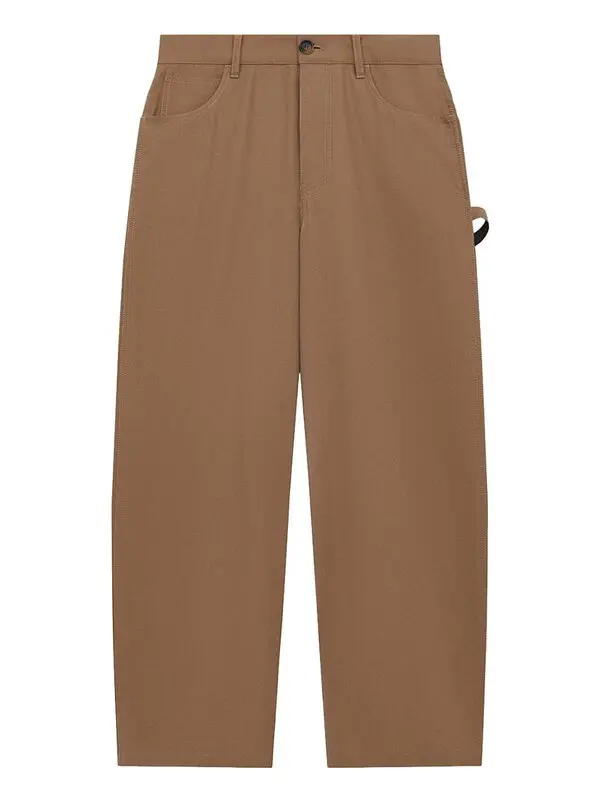 Loewe Carpenter Cotton Twill Pants - Beige