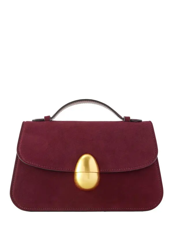 NEOUS Phoenix 1.0 Suede Shoulder Bag - Burgundy