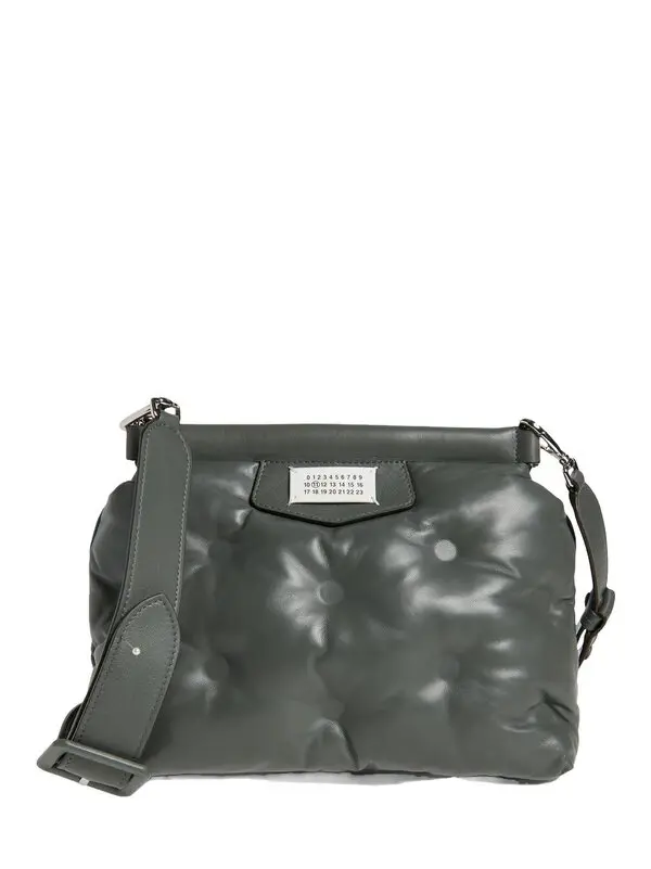 MAISON MARGIELA Small Glam Slam Classique Leather Shoulder Bag - Caillou